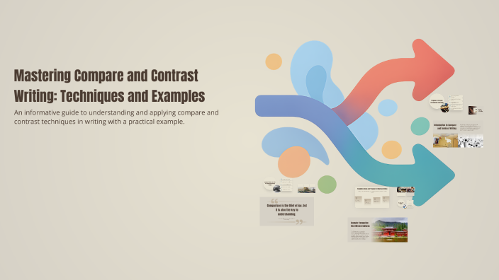 Mastering Compare and Contrast Writing: Techniques and Examples by Jay ...