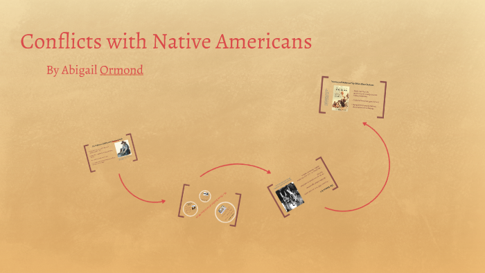 Conflicts with Native Americans by Abbie Ormond