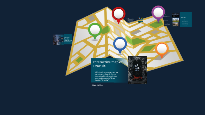 INTERACTIVE MAP OF DRACULA by on Prezi