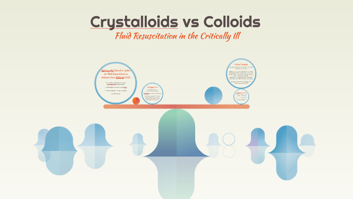 Crystalloids vs Colloids by James Morgan on Prezi