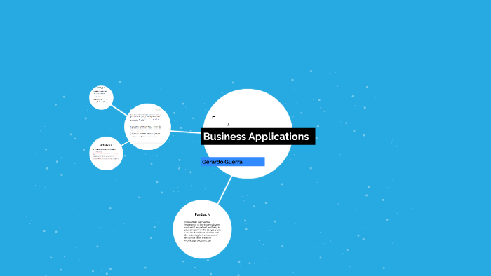 Business Applications by on Prezi