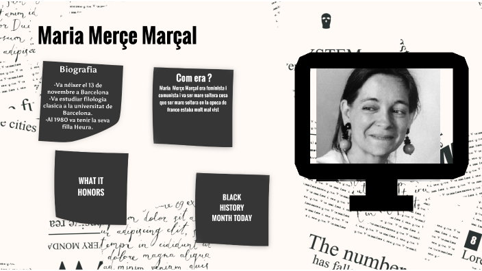 Maria Merçe Marçal by Eric A on Prezi
