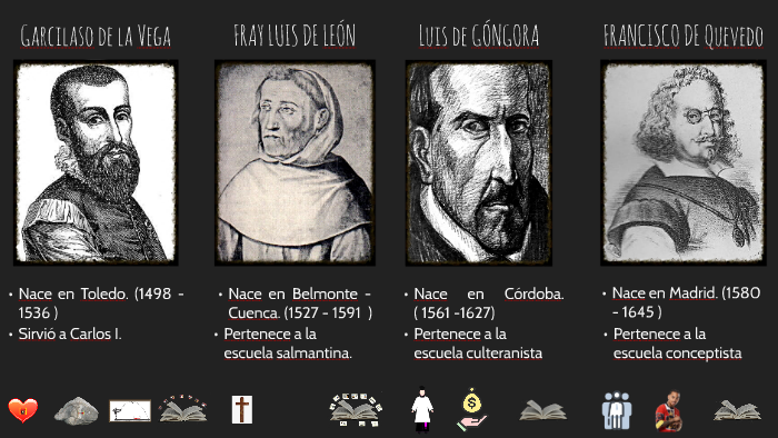 Garcilaso de la Vega - Fray Luis - Gongora - Quevedo by Johan Claretiano on Prezi