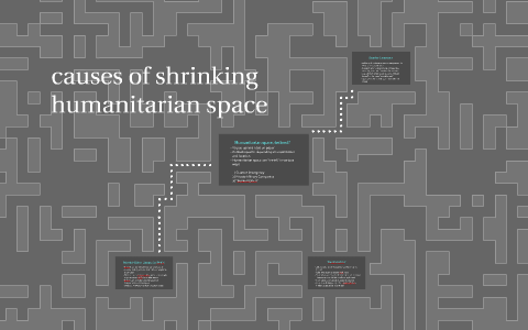 Examples of shrinking humanitarian space by Chris Kim on Prezi