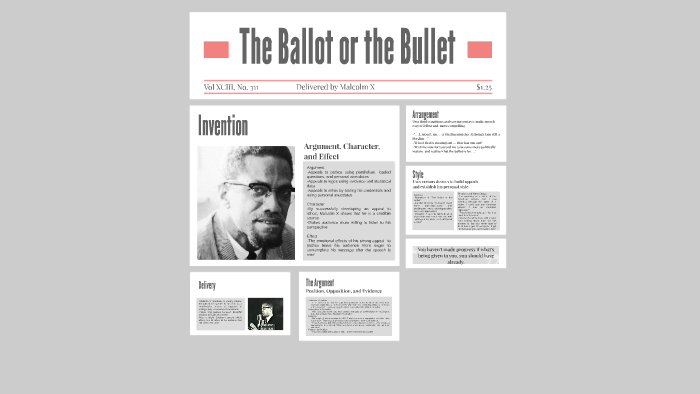 The Ballot or the Bullet by Kate Twomey on Prezi