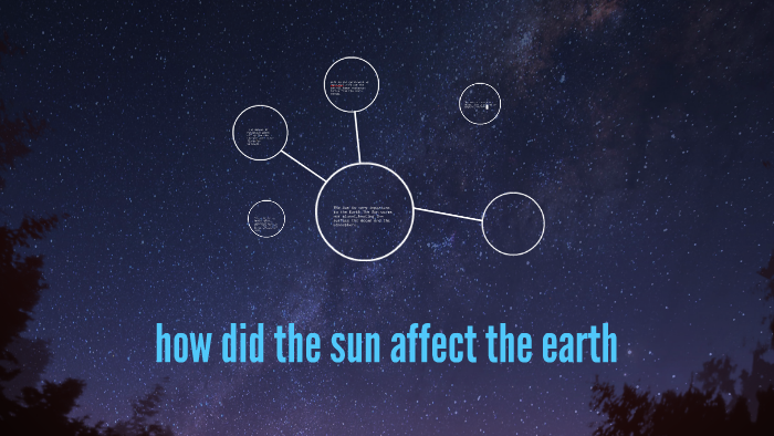 how did the sun affect the earth by valerie varela on Prezi