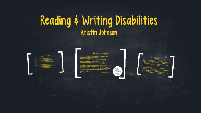 Reading & Writing Disability by on Prezi