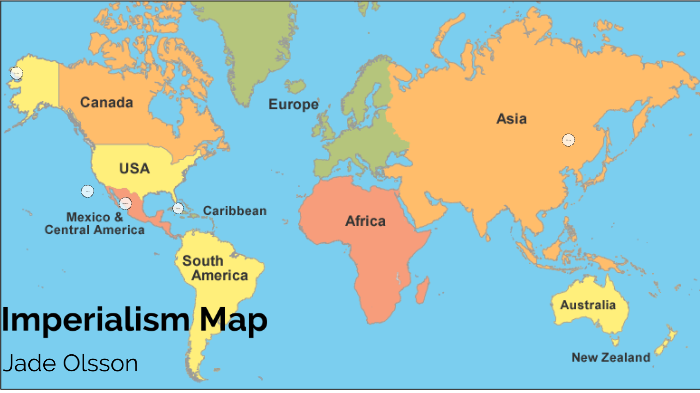 Imperialism Map by jade olsson on Prezi