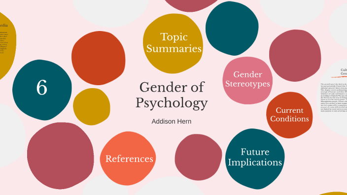 Gender of Psychology by ADDISON HERN on Prezi