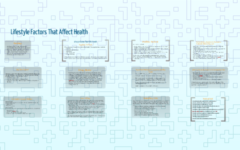 Lifestyle Factors That Affect Health: by Isa Bel on Prezi