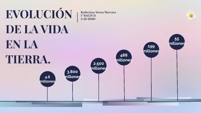 Línea del tiempo de la evolución de la vida by katherine serna narvaez ...