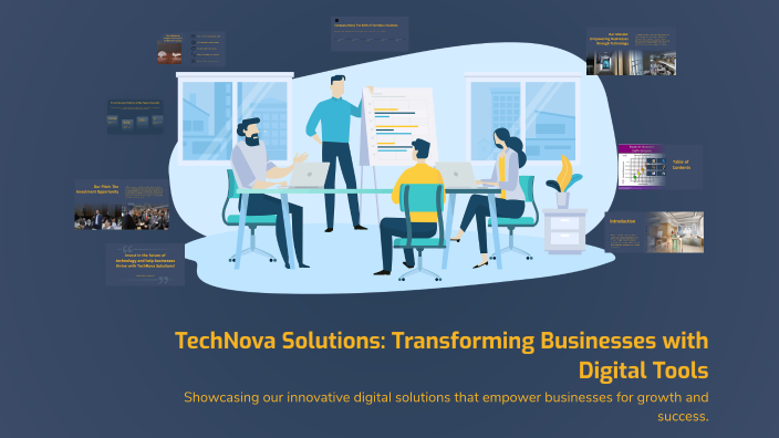 TechNova Solutions: Transforming Businesses with Digital Tools by Rajan ...