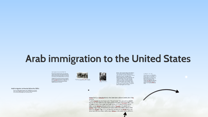 Arab immigration to the United States by Abdullah Alqahtani