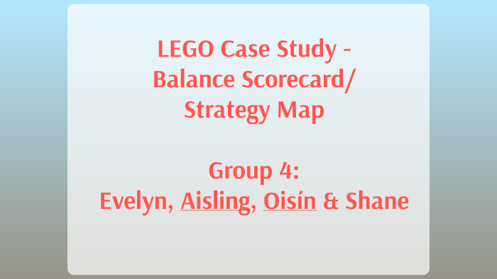 LEGO Strategic Map by Shane Connolly on Prezi