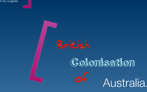British Colonisation of Australia in 1788 - Year 9 History Assignment ...