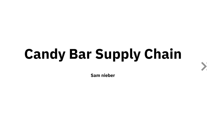 Candy Bar Supply Chain by sam nieber on Prezi