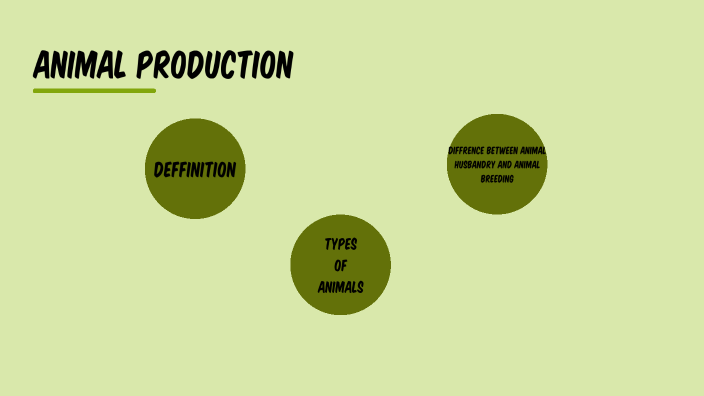 Animal production by Maks Wróbel on Prezi