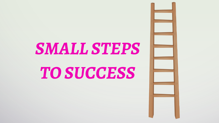 SMALL STEPS TO SUCCESS by Bridgewater State University Career Services ...