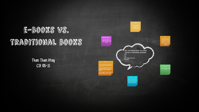 eBooks vs. traditional books by Than Htay on Prezi
