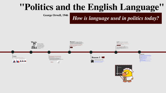 Politics and the English Language by Jack Stoler on Prezi