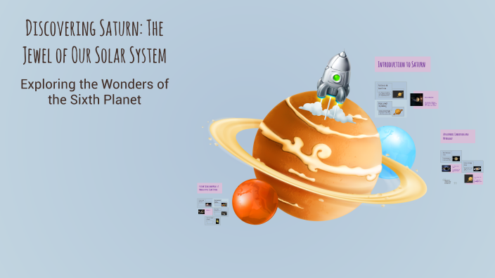 Discovering Saturn: The Jewel of Our Solar System by Jamilah Elfiky on ...