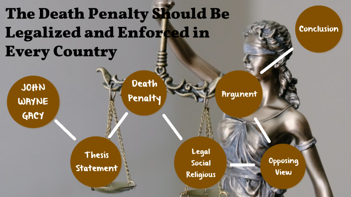 The Death Penalty Should Be Legalized and Enforced In Every Country by ...