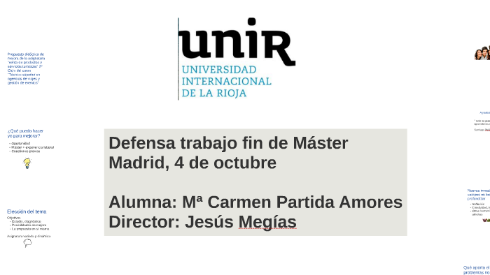 Defensa Tfm Unir by M Carmen Partida Amores on Prezi