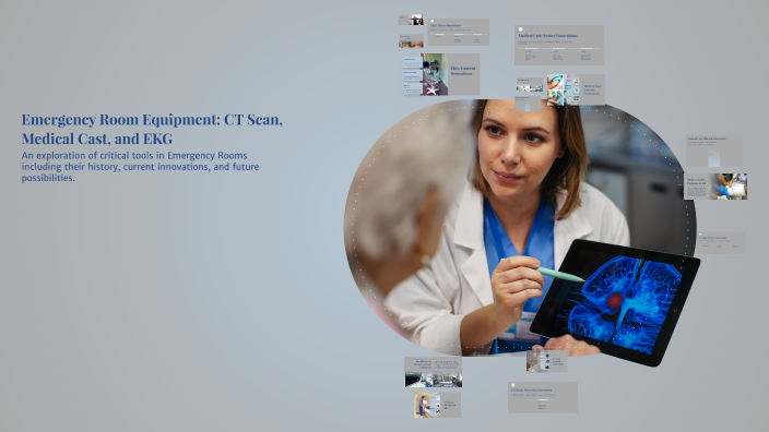 Emergency Room Equipment: CT Scan, Medical Cast, and EKG by Caroline ...