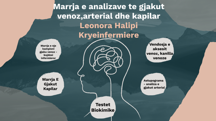 Marrja e analizave te gjakut venoz,arterial dhe kapilar by Endrit Kadriaj on Prezi