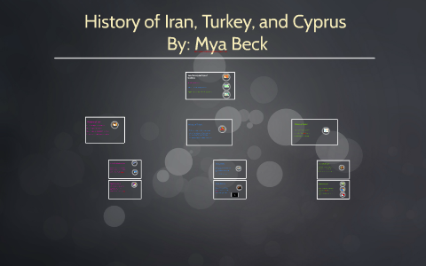 History of Iran, Turkey, and Cyprus by Mya Beck