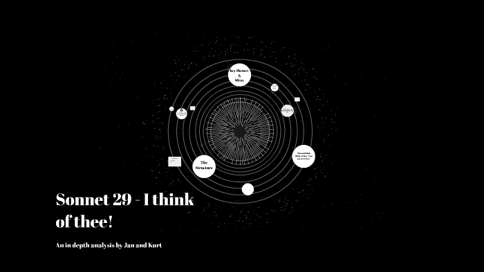Sonnet 29 - I think of thee! by jan quindoyos on Prezi