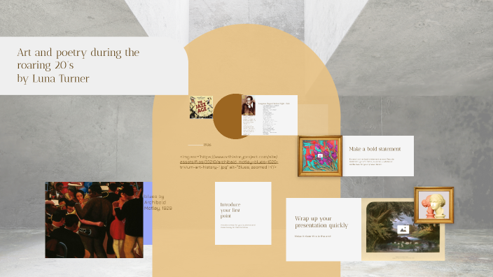 Art and poetry during the roaring 20's by Jason Stiffler on Prezi
