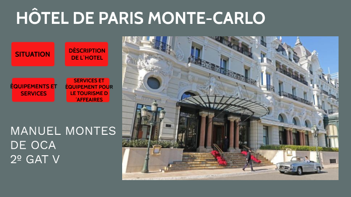 presenter un hôtel by MANUEL JESUS MONTES DE OCA VAZQUEZ on Prezi