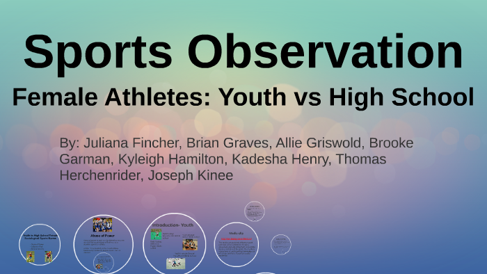 Sports Observation by Juliana Fincher on Prezi