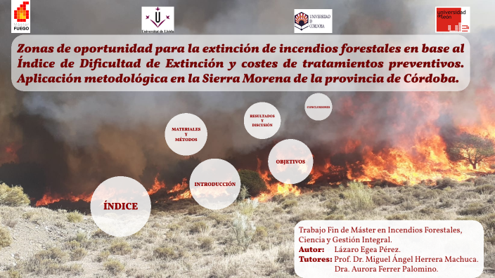 TFM Máster Fuego by Lazaro Egea Perez on Prezi