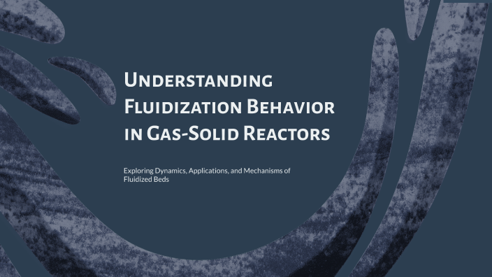 Understanding Fluidization Behavior in Gas-Solid Reactors by Sherwan ...