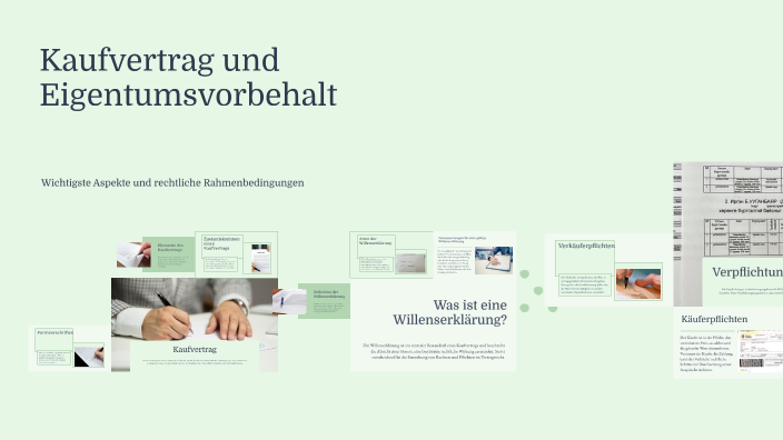Kaufvertrag und Eigentumsvorbehalt by Enrico Imbrenda on Prezi