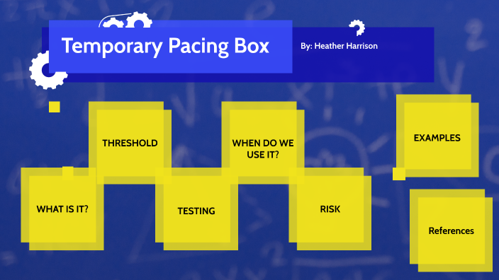Temporary Pacing Box by Heather Harrison on Prezi
