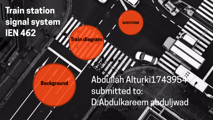 Train station signal system diagram by Abdullah Alturki on Prezi