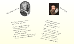 Sir isaac newton and John napier by Diamond Weir on Prezi