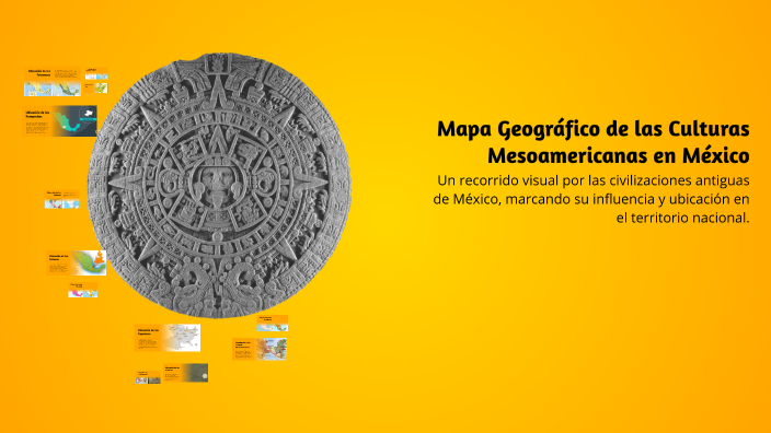 Mapa Geográfico de las Culturas Mesoamericanas en México by Aaron ...