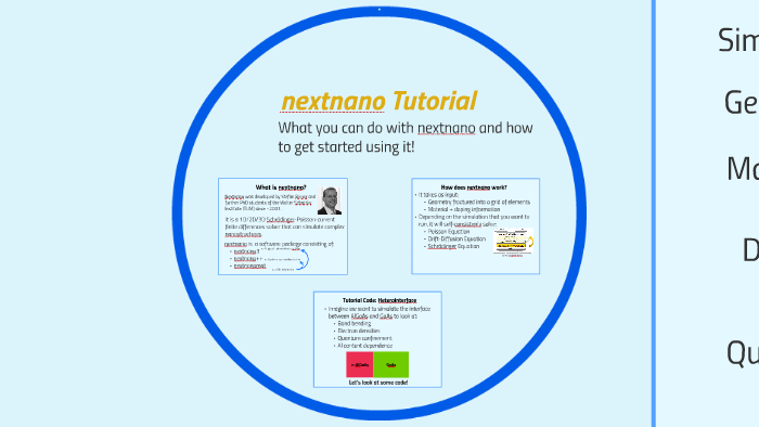 Nextnano Tutorial by Martin Friedl on Prezi