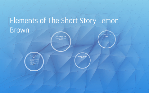 Characters in The Treasure of Lemon Brown by on Prezi