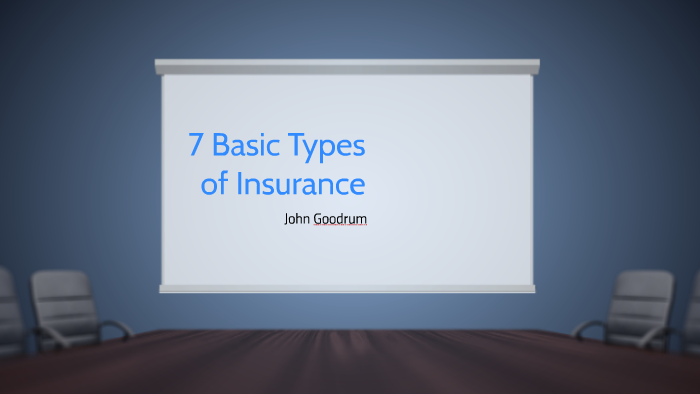 7 Basic Types of Insurance by John Goodrum on Prezi