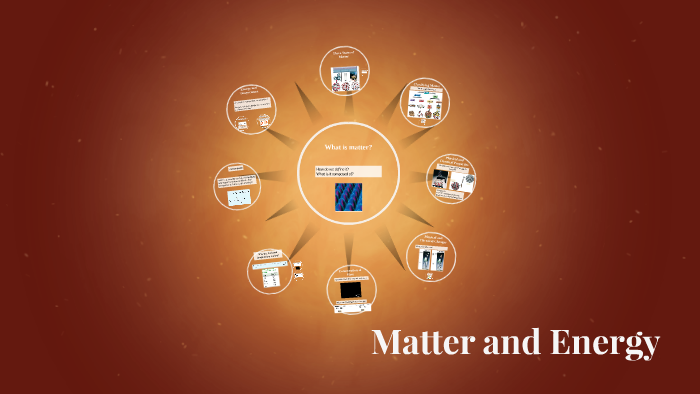 Ch 3 Matter and Energy by Theodore Weiland on Prezi
