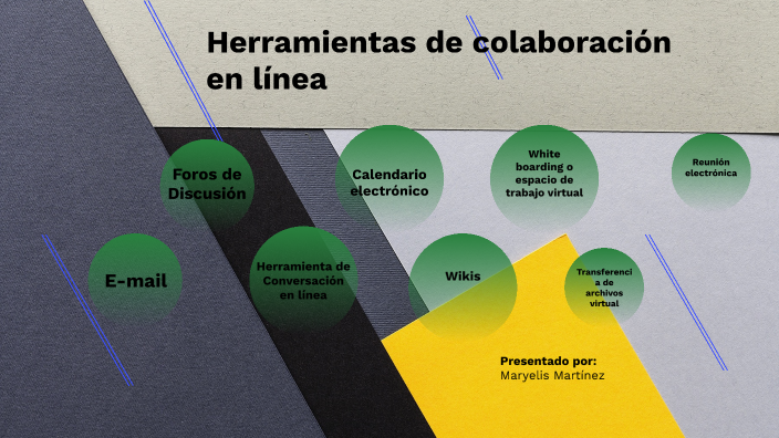 Herramientas de colaboración en línea by Maryelis Martìnez on Prezi