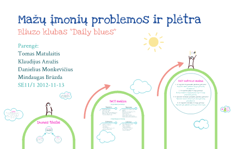 Mažų įmonių problemos ir plėtra (SSGG/SWOT analizė) by Tomas Matulaitis ...