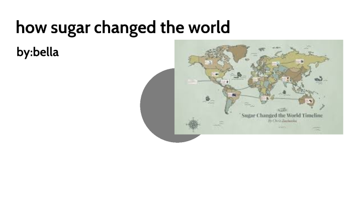 how sugar changed the world by bella bruce on Prezi
