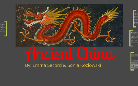 ancient china qin dynasty or whatever by Sonia Kozlowski on Prezi