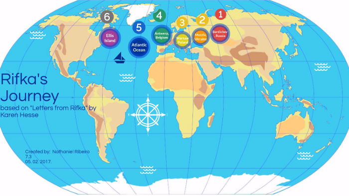 Map Rifka's Journey! by Nathaniel Ribeiro by Nathaniel Ribeiro on Prezi